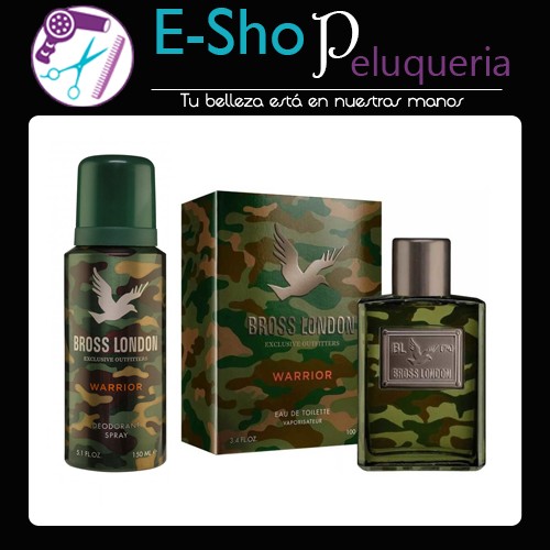 Perfume Bross London Warrior Exclusive Outfitters X 100ml + Desodorante ...