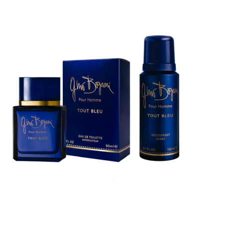 Perfume Hombre Gino Bogani Tout Bleu Edt 90 Ml + Desodorante Kit